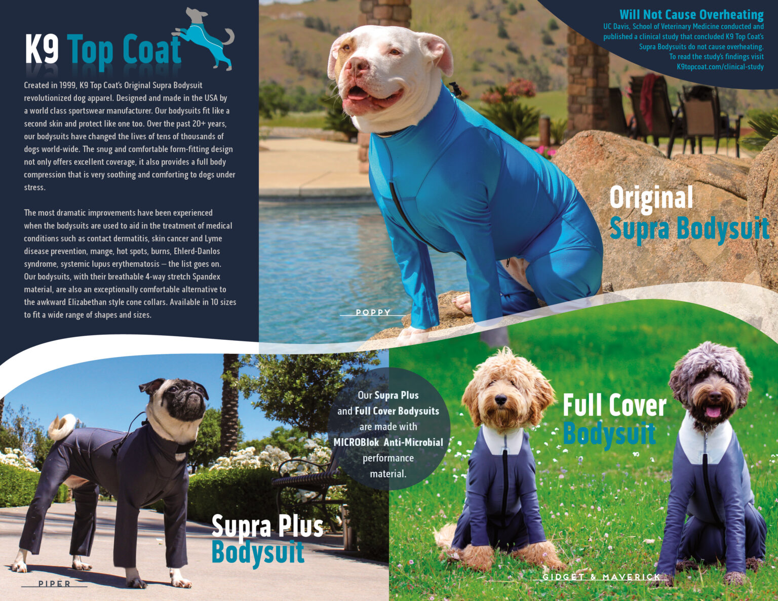 Full Cover Bodysuit - K9 Top Coat